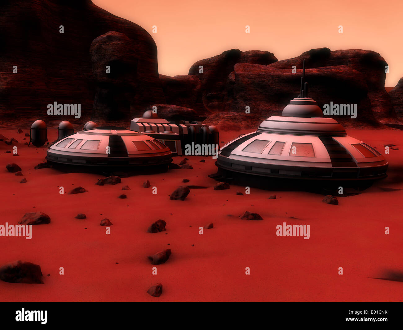 Mars Base High Resolution Stock Photography and Images - Alamy