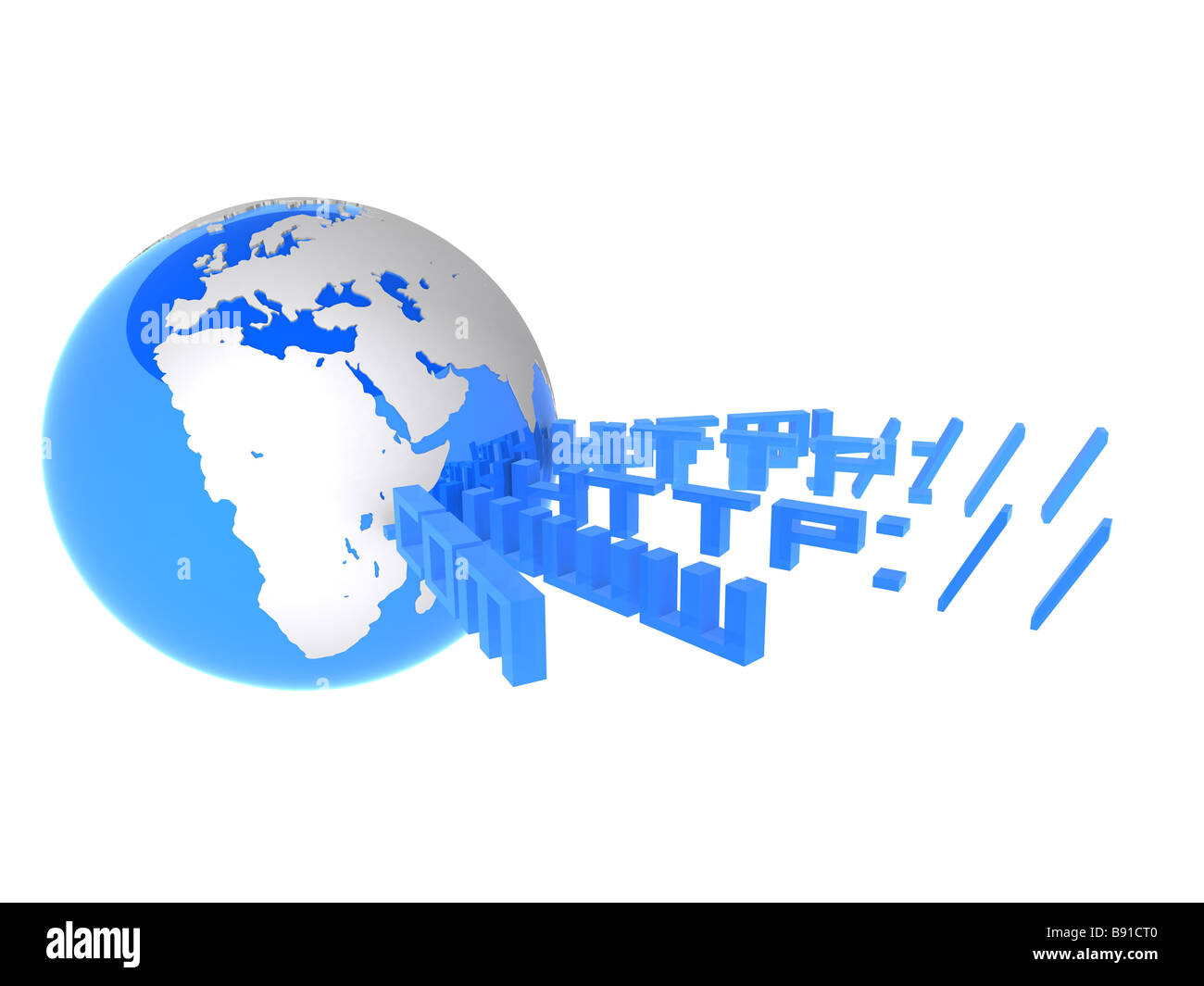 Global connectivity Cut Out Stock Images & Pictures - Alamy