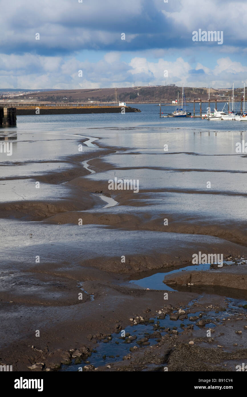 Port Edgar at low tide Stock Photo - Alamy