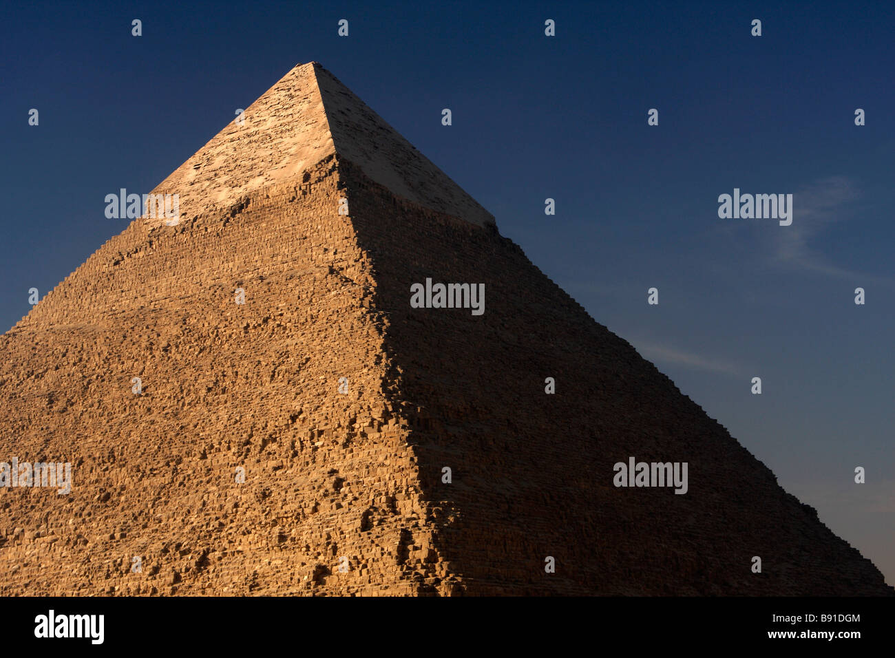 Pyramid casing stone hi-res stock photography and images - Alamy