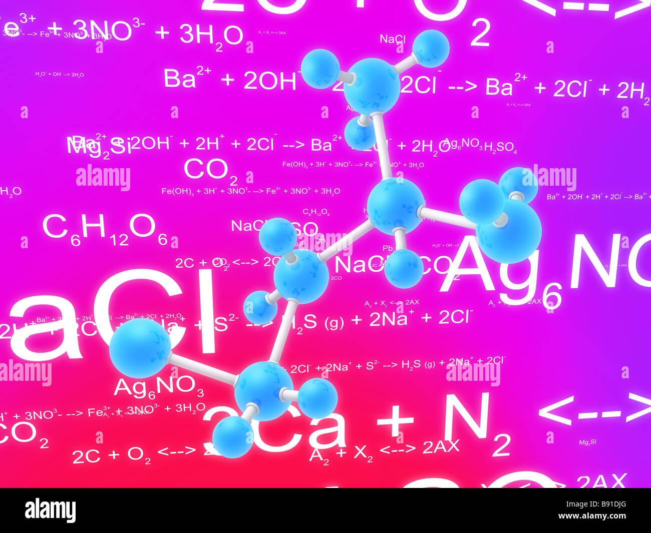 Science illustration background hi-res stock photography and images - Alamy