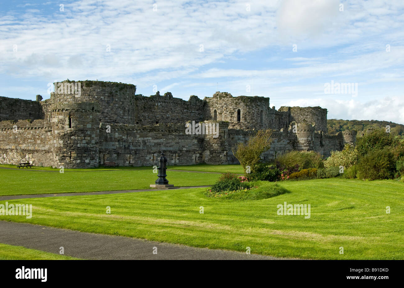 Beaumaris castle, Anglesey, Wales. UK Stock Photo - Alamy
