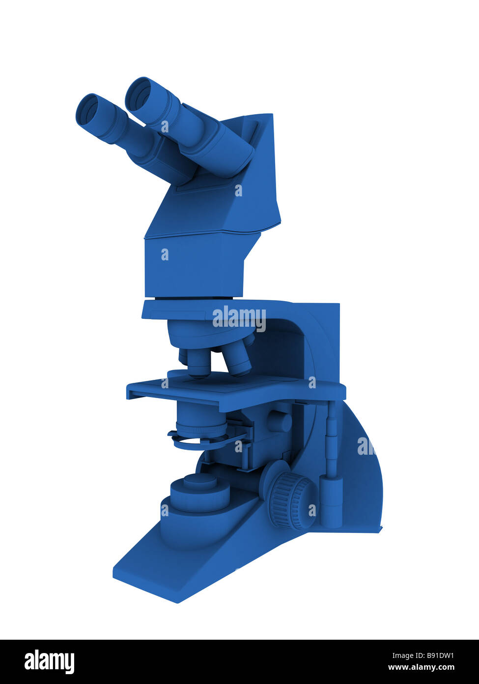 Blue microscope hi-res stock photography and images - Alamy