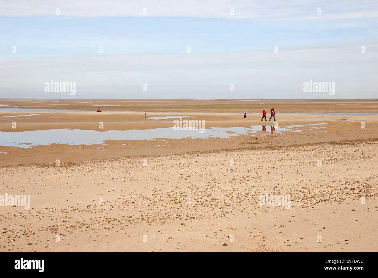 "Wells next the Sea" beach, Norfolk, England, UK Stock Photo - Alamy