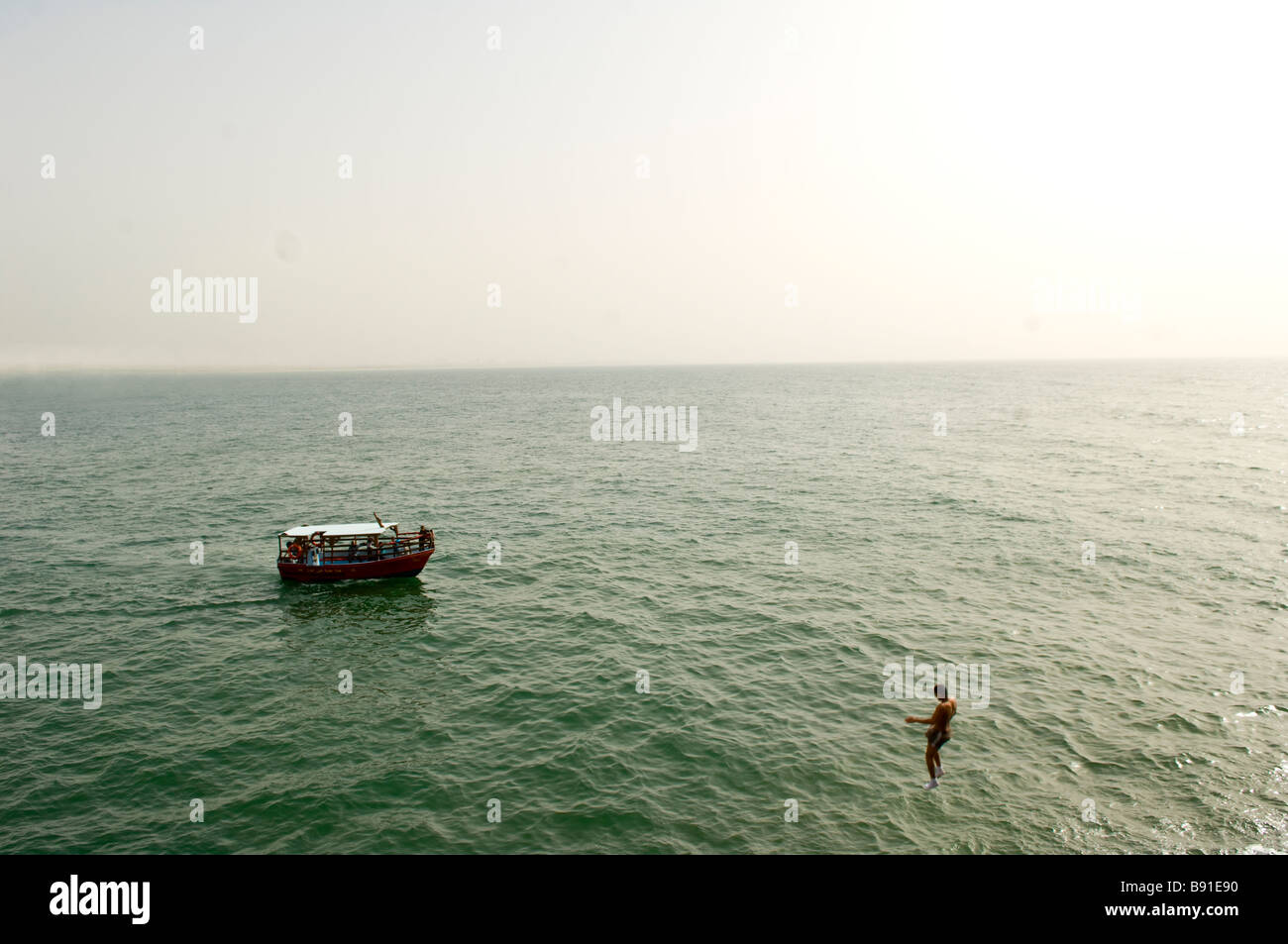 Jump into sea hi-res stock photography and images - Alamy