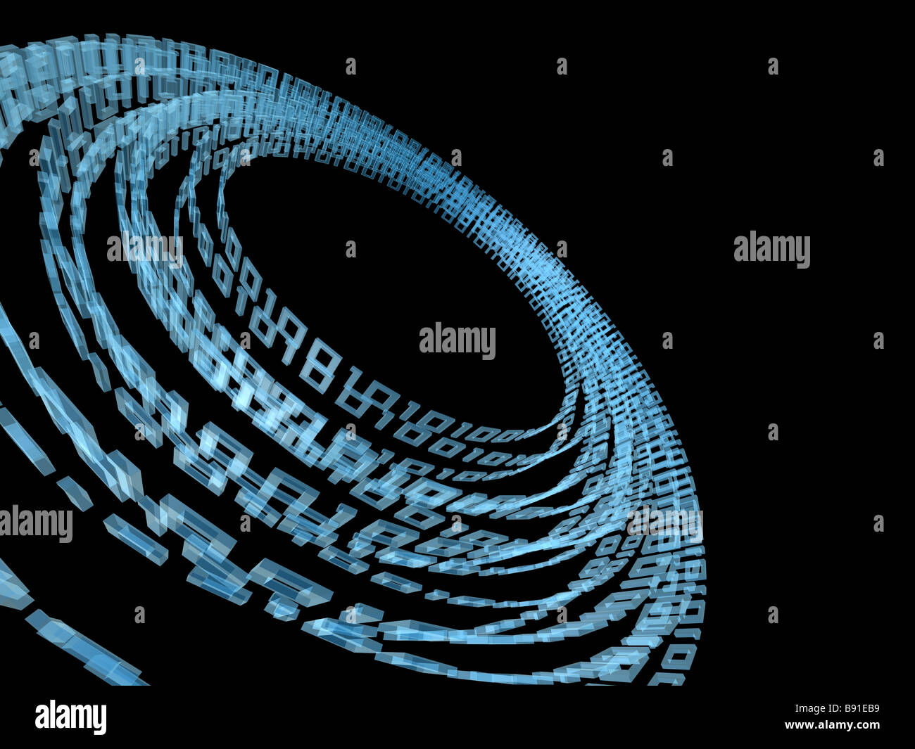 Futuristic digital numbers 3d hi-res stock photography and images - Alamy