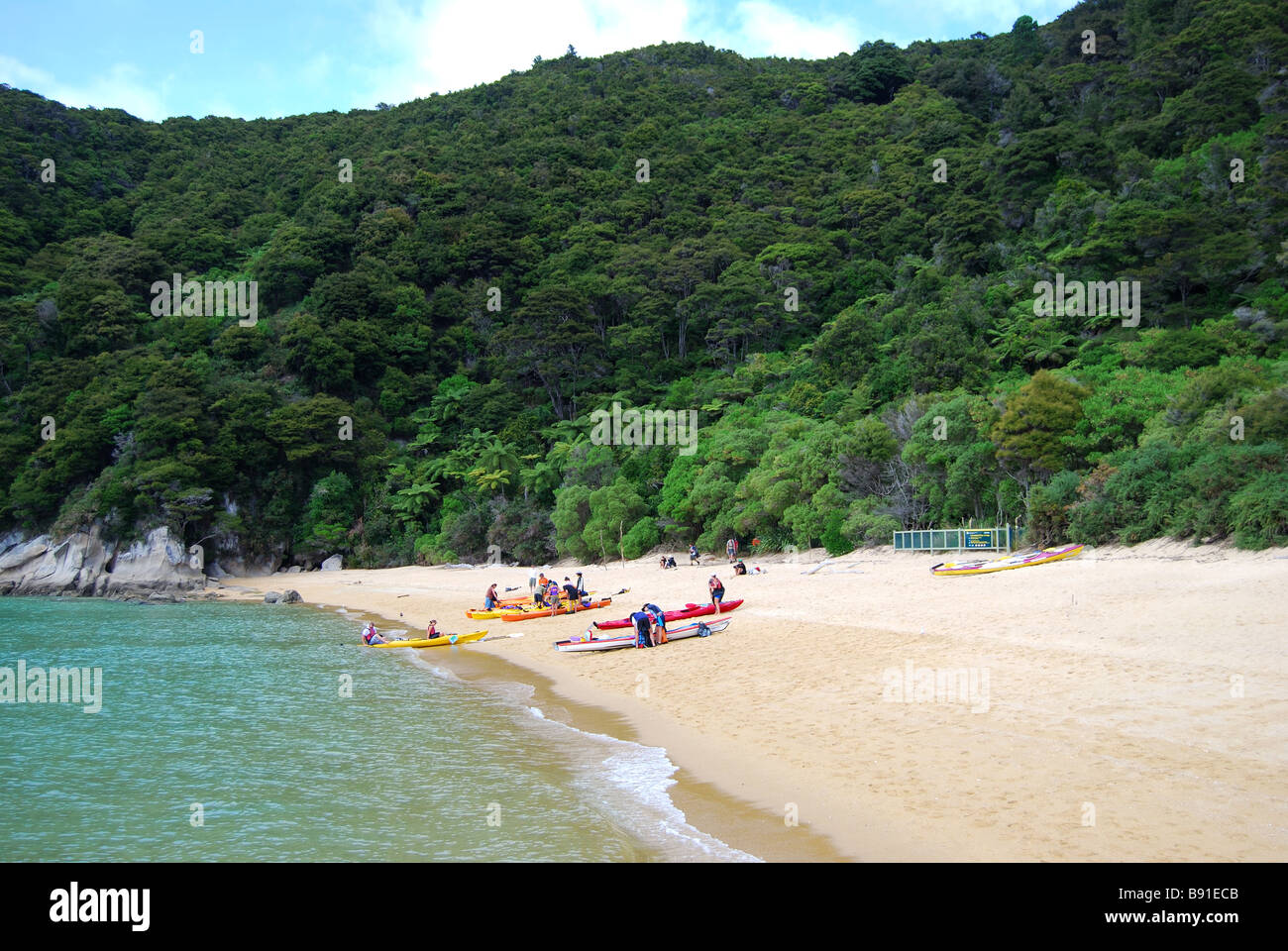 Tonga Bay, Abel Tasman National Park, Tasman, South Island, New Zealand ...