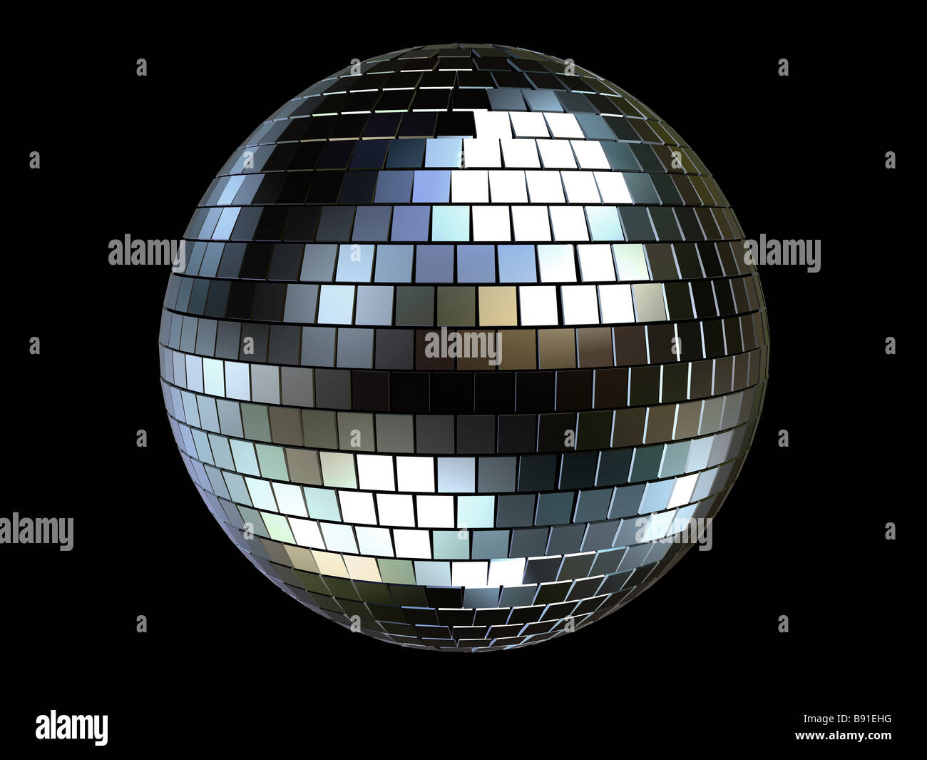 silver disco sphere Stock Photo - Alamy