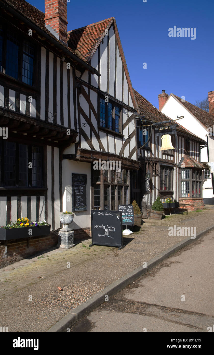 The Bell Kersey Suffolk England Stock Photo - Alamy