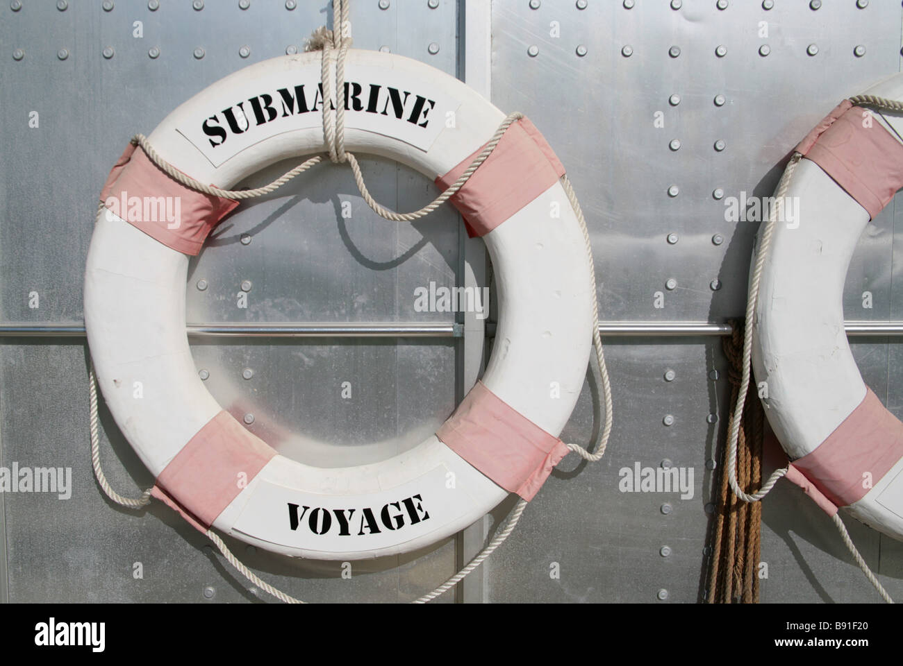 Decorative life savers Stock Photo - Alamy