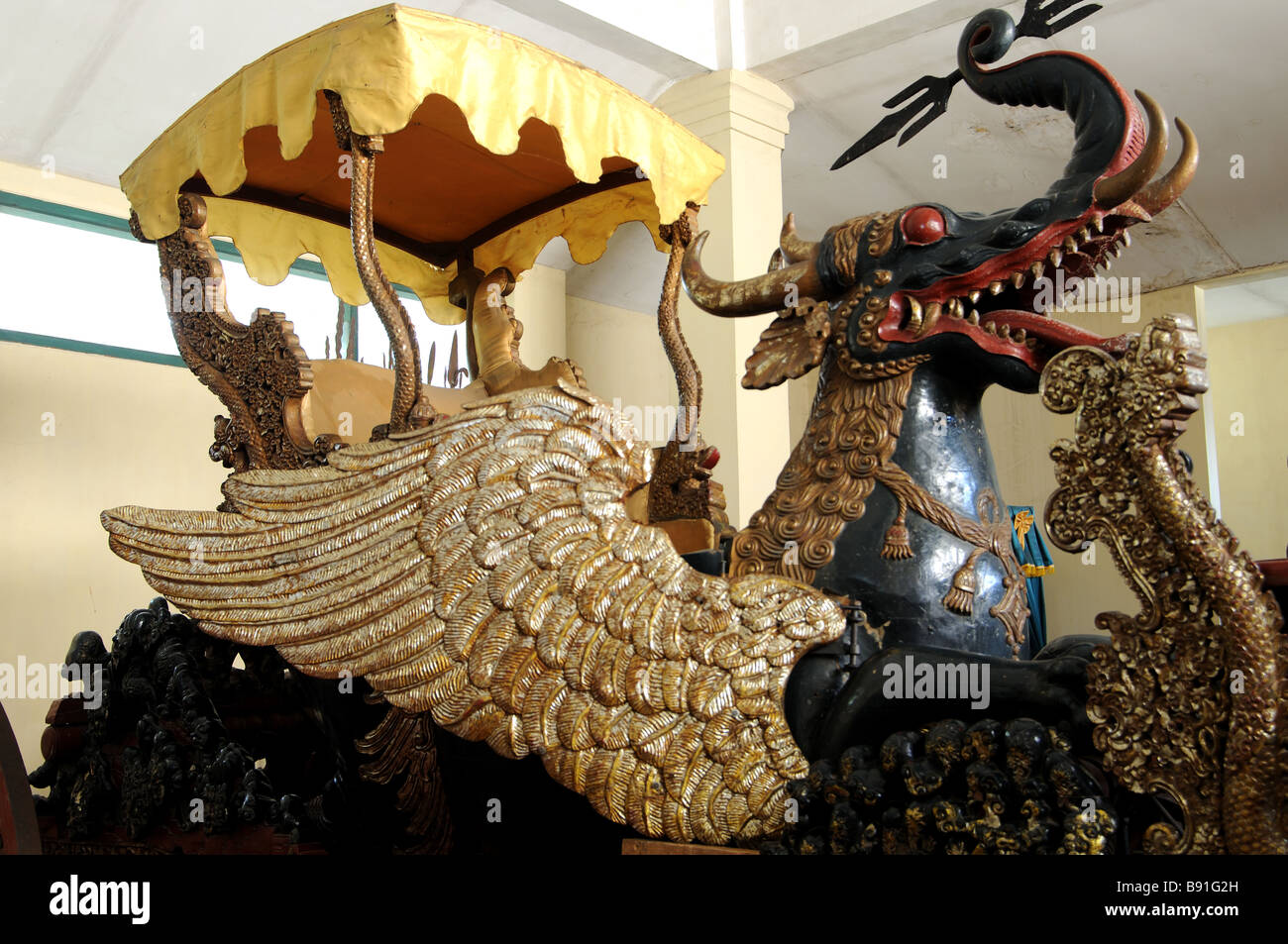 museum kraton kesepuhan cirebon java indonesia Stock Photo - Alamy
