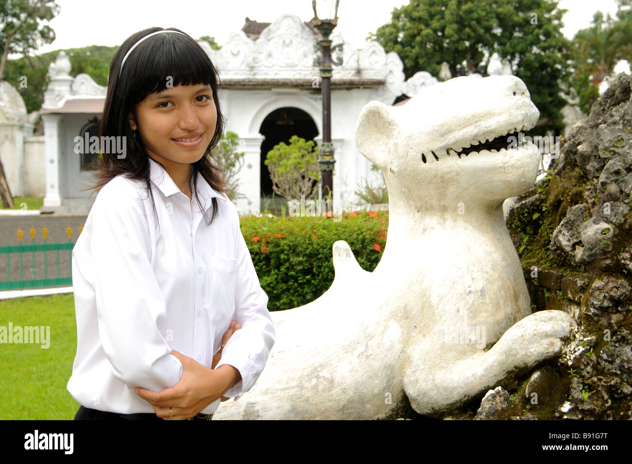 kraton kesepuhan cirebon java indonesia Stock Photo - Alamy