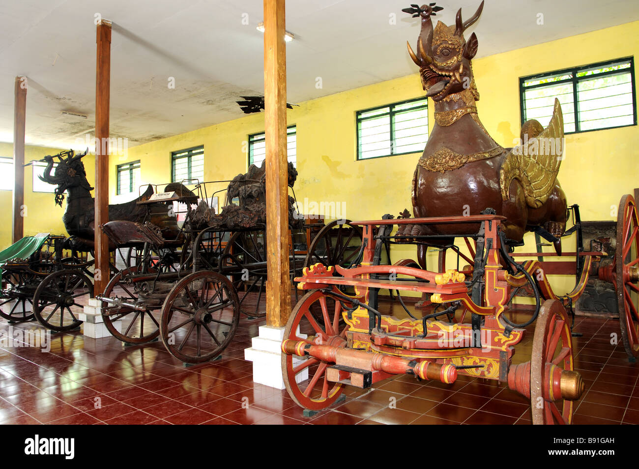 museum kraton kanoman cirebon java indonesia Stock Photo - Alamy