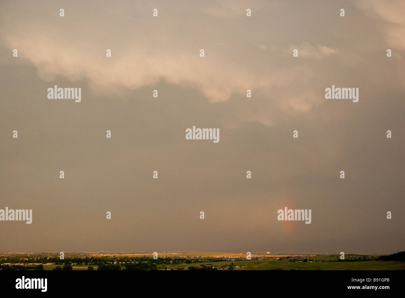 Views of Fort Collins Colorado from Stadium Trail Stock Photo - Alamy