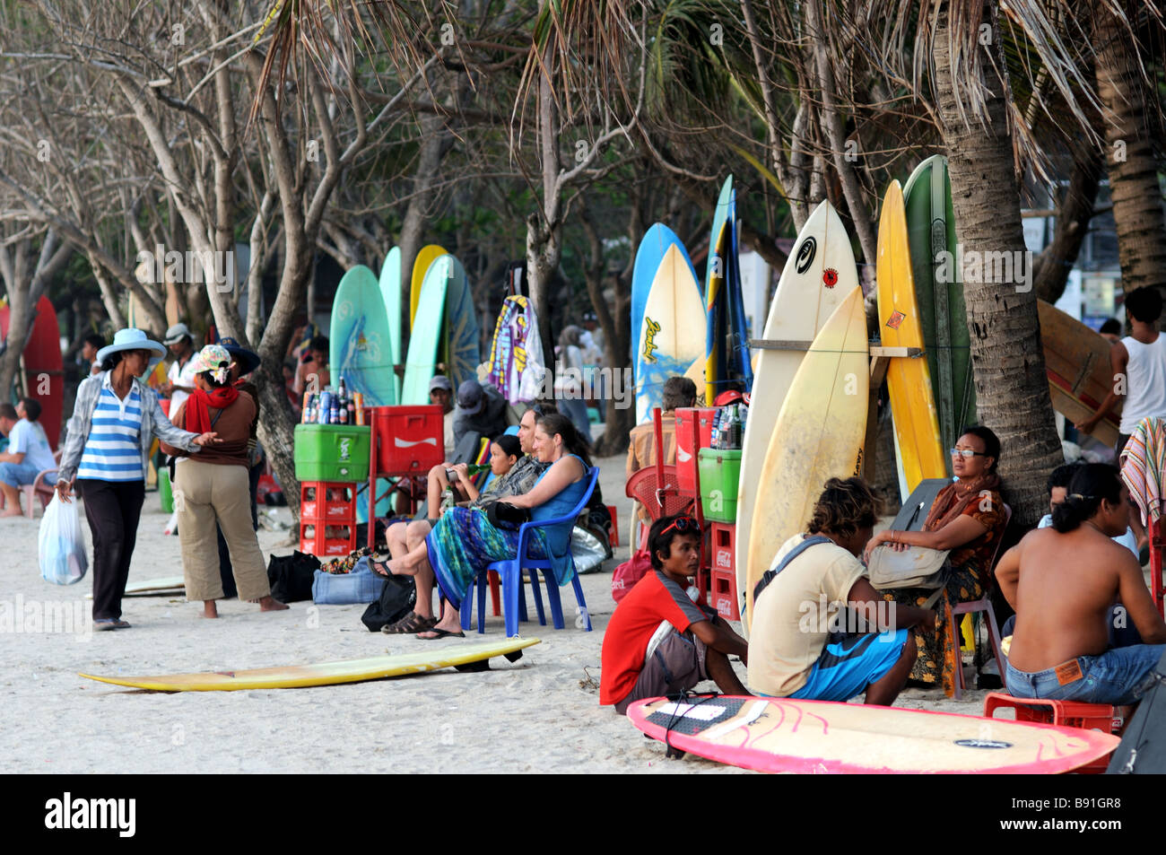 kuta bali indonesia Stock Photo - Alamy