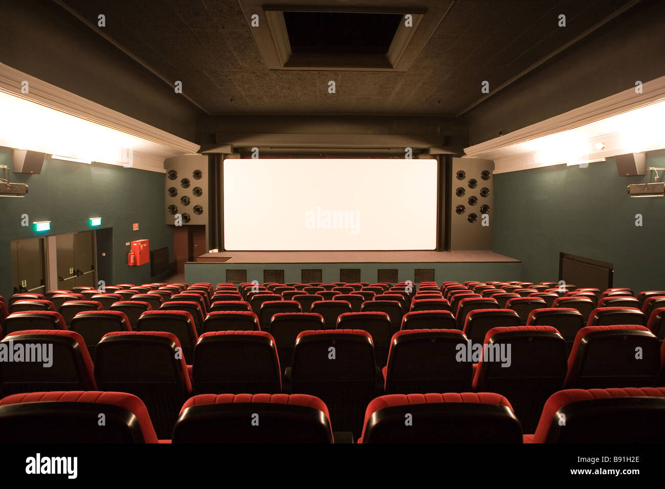 empty cinema auditorium Stock Photo - Alamy