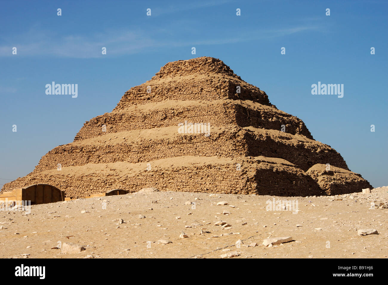 [Step pyramid] of Djoser, Saqqara, Egypt Stock Photo - Alamy