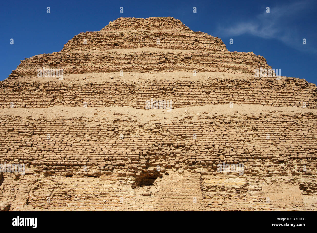[Step pyramid] of Djoser, Saqqara, Egypt Stock Photo - Alamy