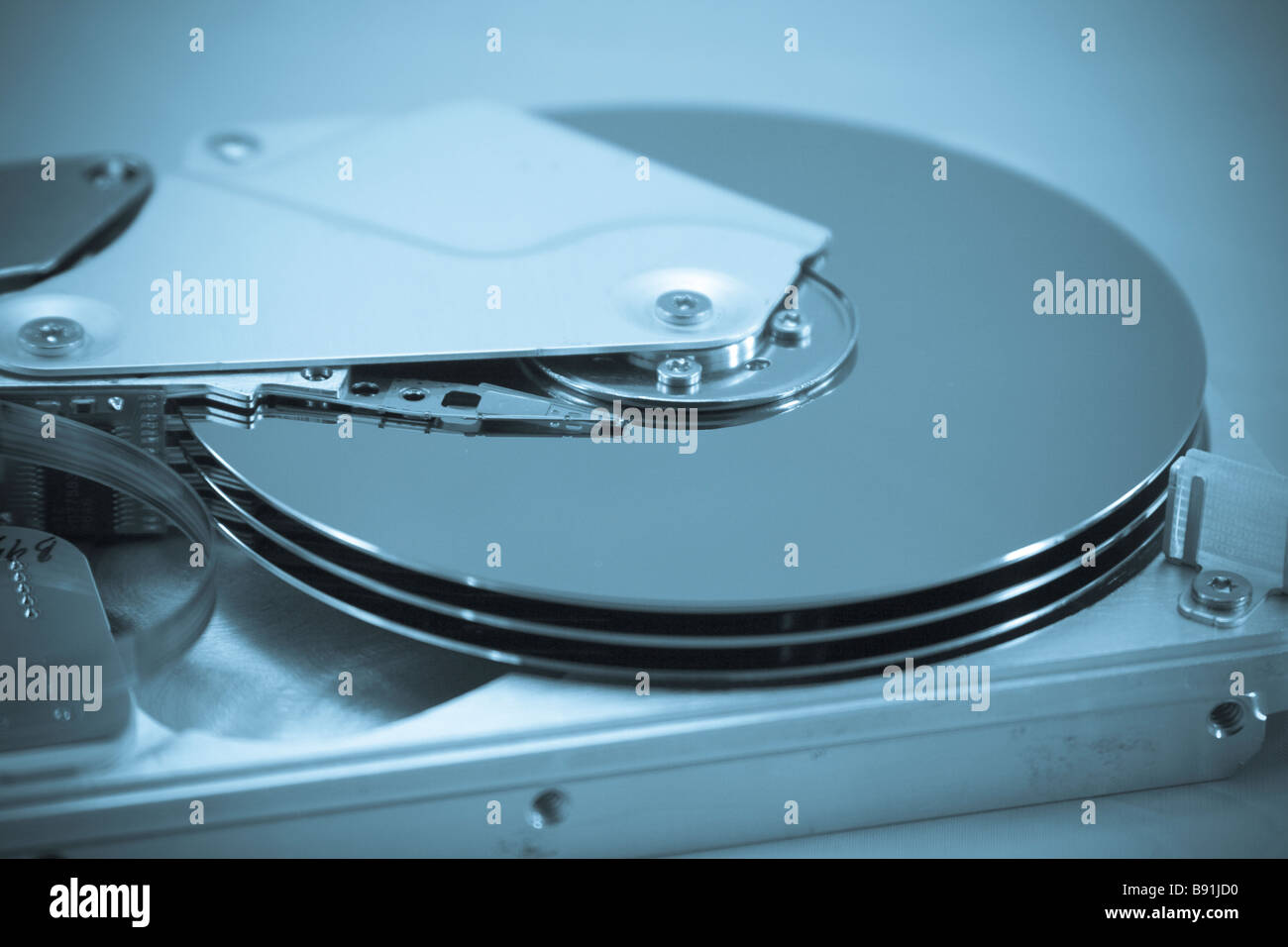 Details of a Harddiskdrive Stock Photo - Alamy