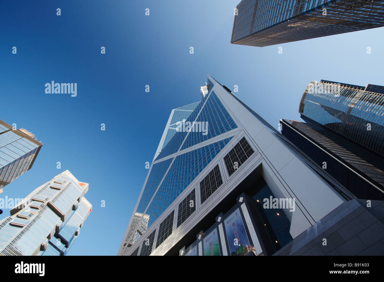 Bank Of China Building, Central, Hong Kong Stock Photo - Alamy