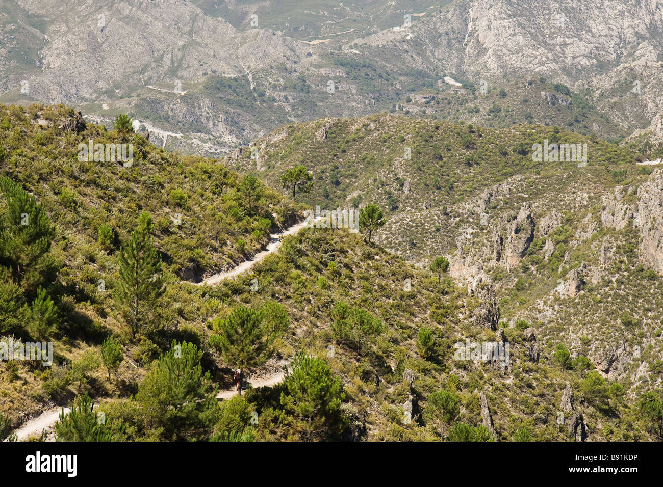 A way between mountains Stock Photo - Alamy
