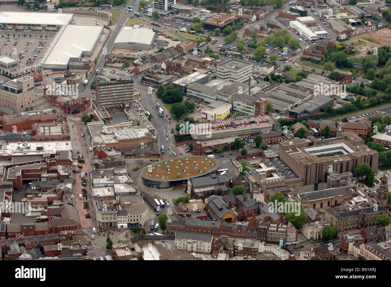 Aerial view walsall hi-res stock photography and images - Alamy
