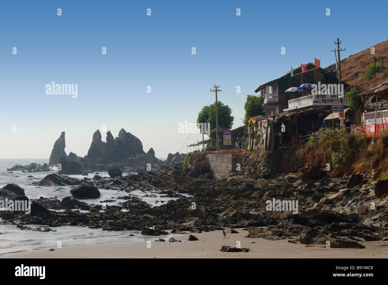 Arambol Beach. Goa, India Stock Photo - Alamy
