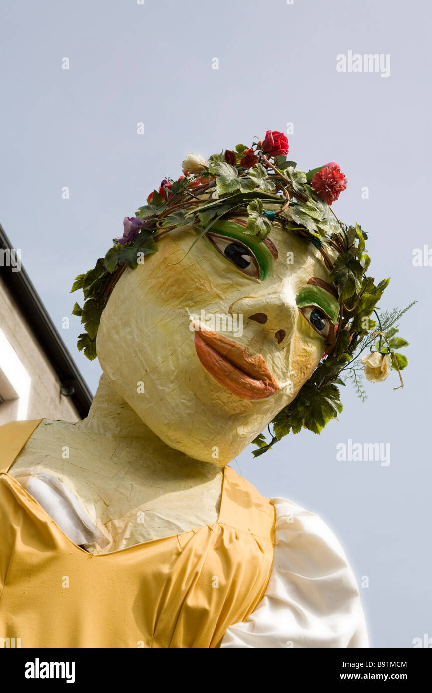 Female scarecrow at the Scarecrow Festival in the Village of Wray ...