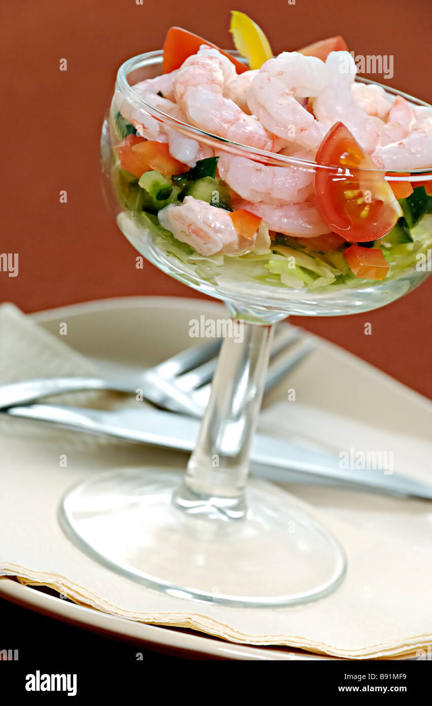 Prawn cocktail appetizer hi-res stock photography and images - Alamy