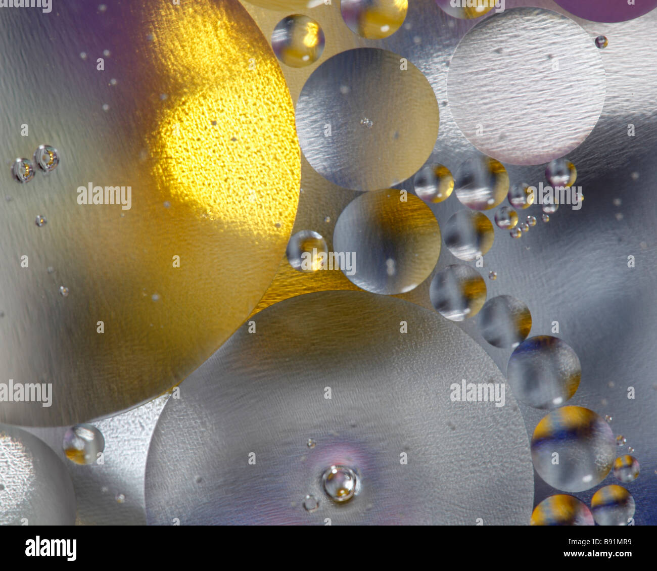 Abstract floating bubbles Stock Photo - Alamy