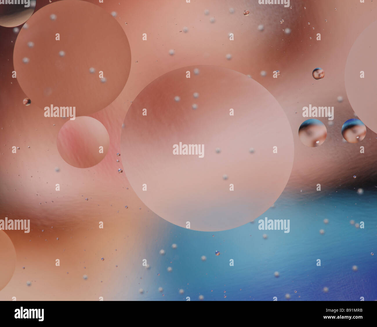 Abstract floating bubbles Stock Photo - Alamy