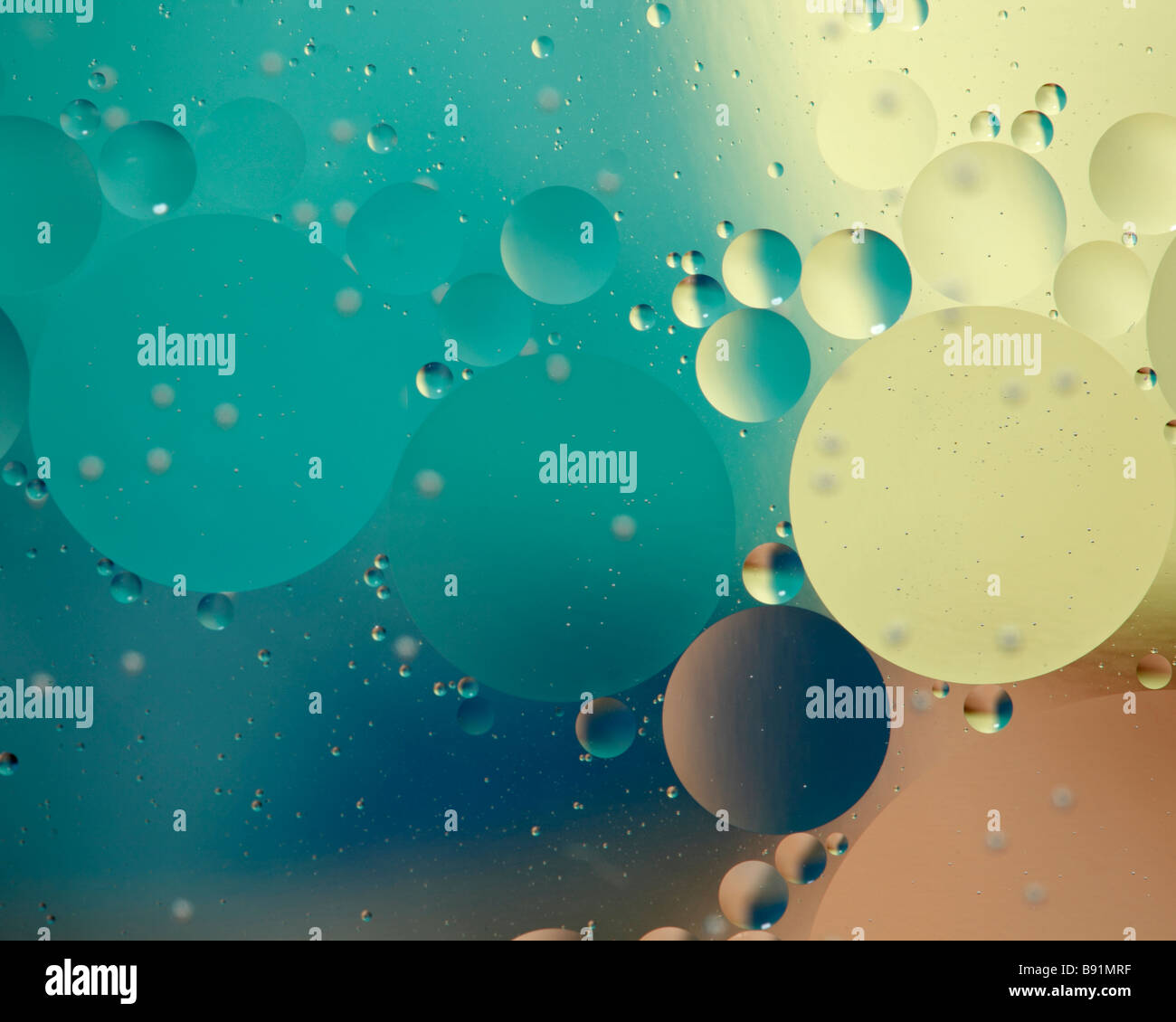Abstract floating bubbles Stock Photo - Alamy