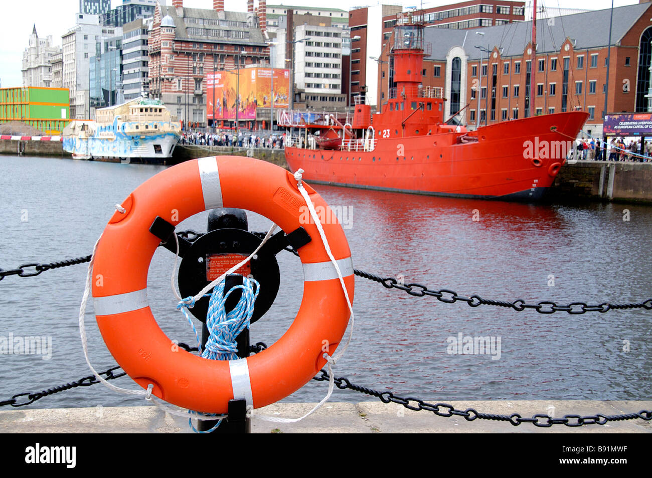 Liverpool city port Albert dock harbors Merseyside transport travel UK ...