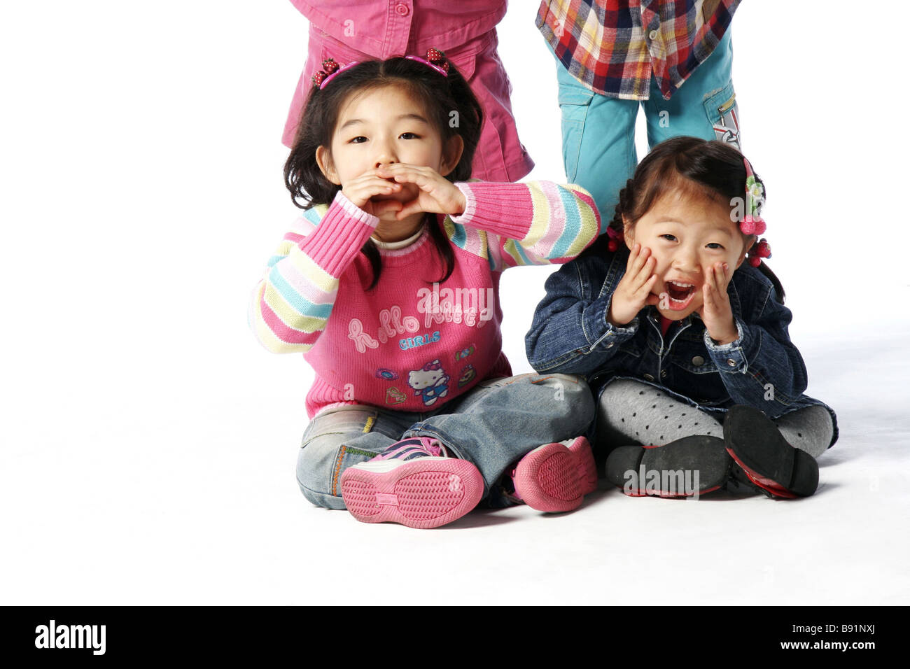 Asian Young Children Stock Photo - Alamy