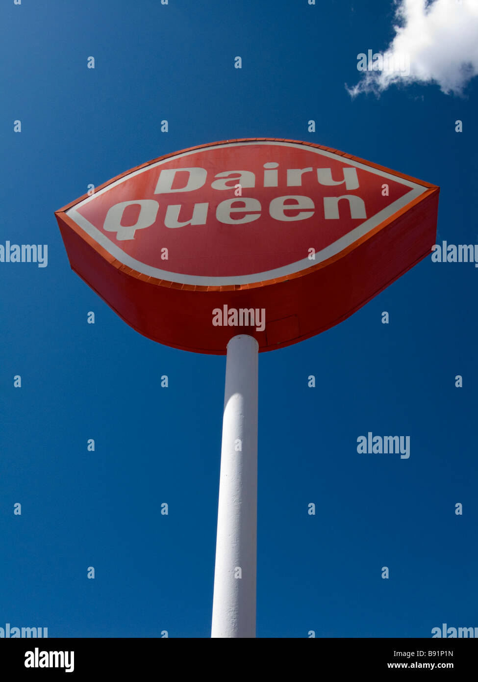 Dairy Queen sign Stock Photo - Alamy