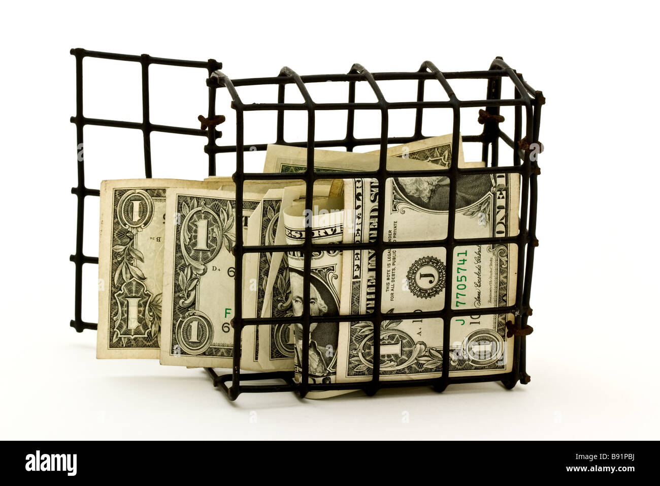 Trapped cash hi-res stock photography and images - Alamy