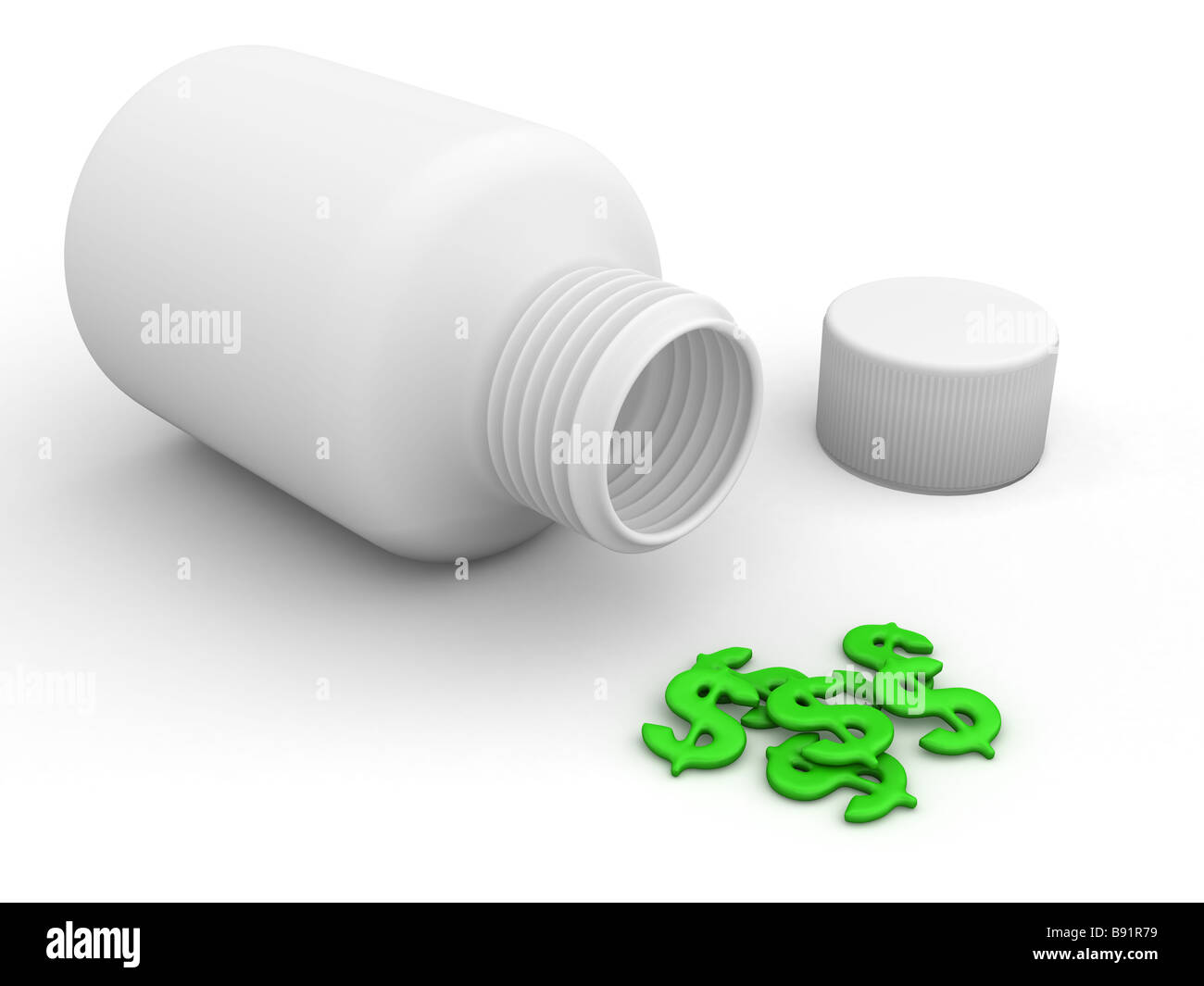Pill dollar sign hi-res stock photography and images - Alamy