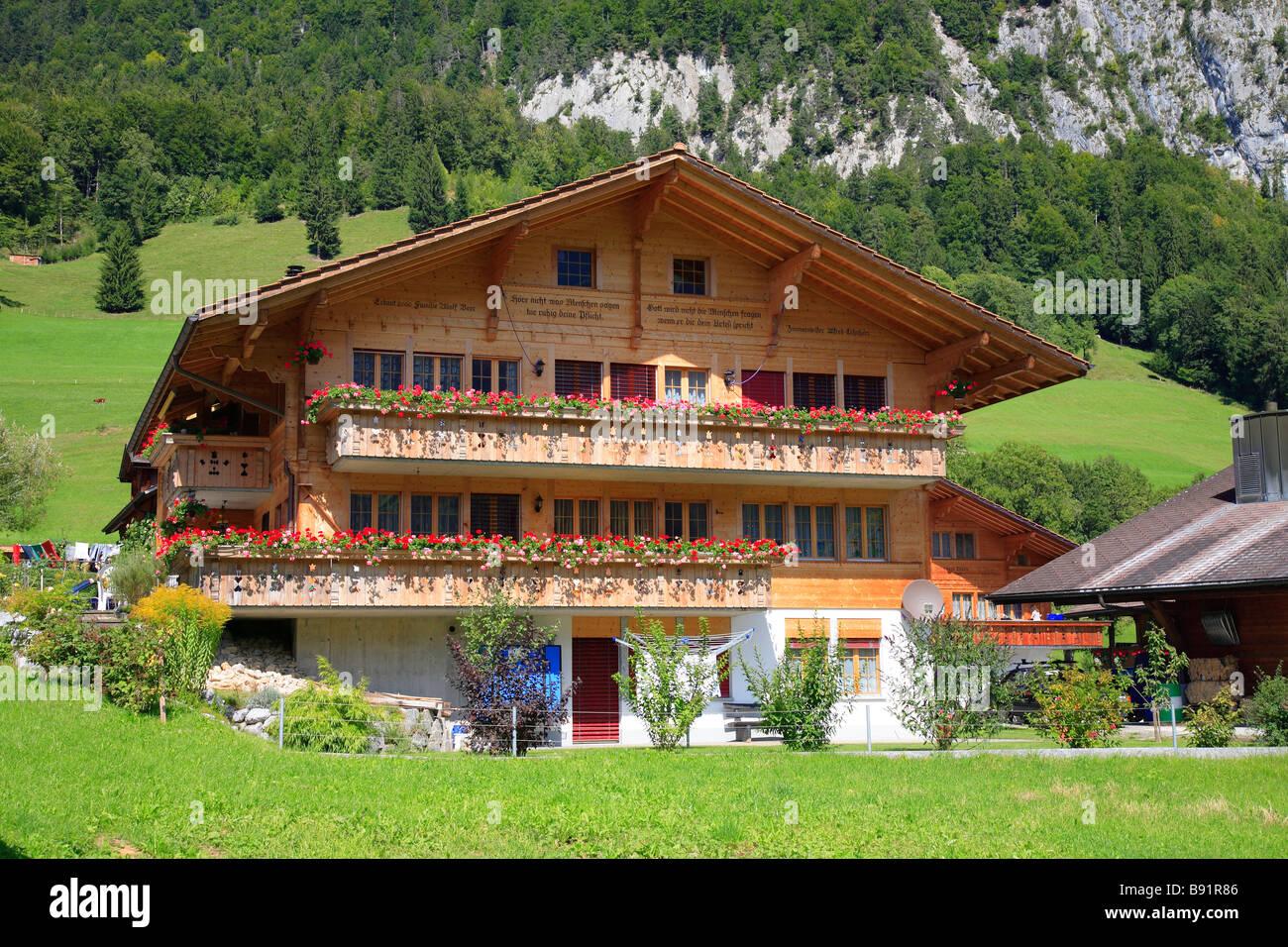 Switzerland simmental valley High Resolution Stock Photography and ...