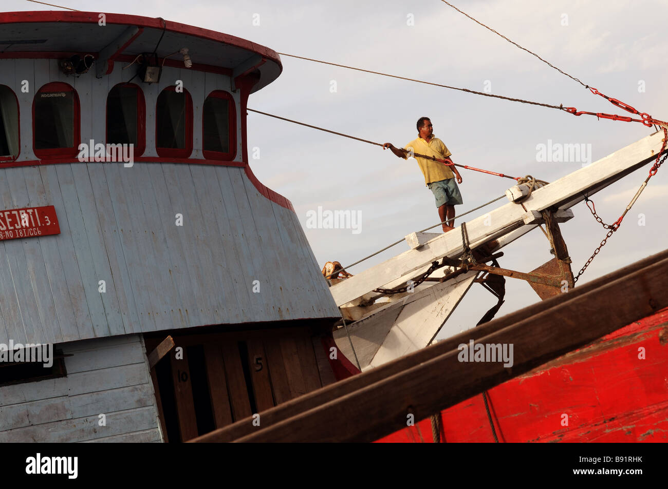 sunda kelapa jakarta indonesia Stock Photo - Alamy