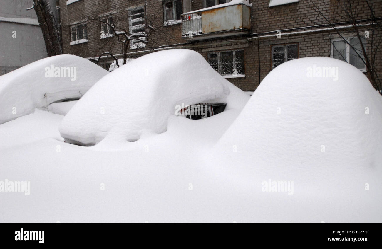 Snow in Samara Stock Photo - Alamy