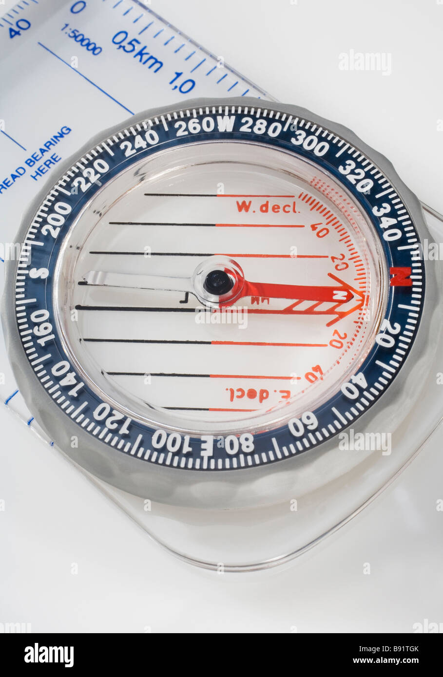 Compass needle pointing north hi-res stock photography and images - Alamy