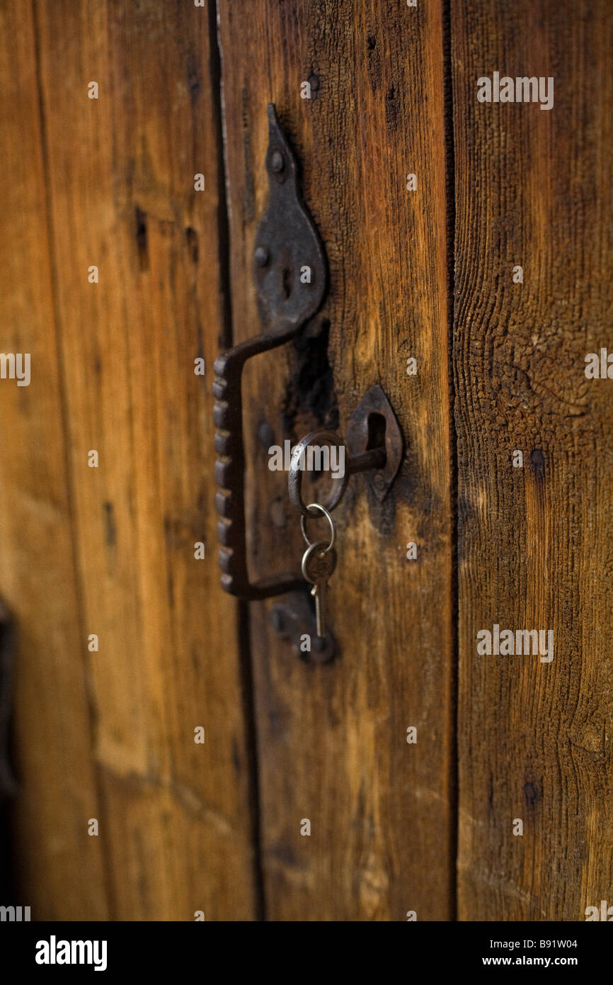 A keyhole Sweden Stock Photo - Alamy