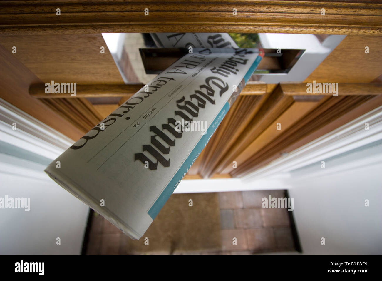 Print newspaper The Daily Telegraph daily quality broadsheet in ...