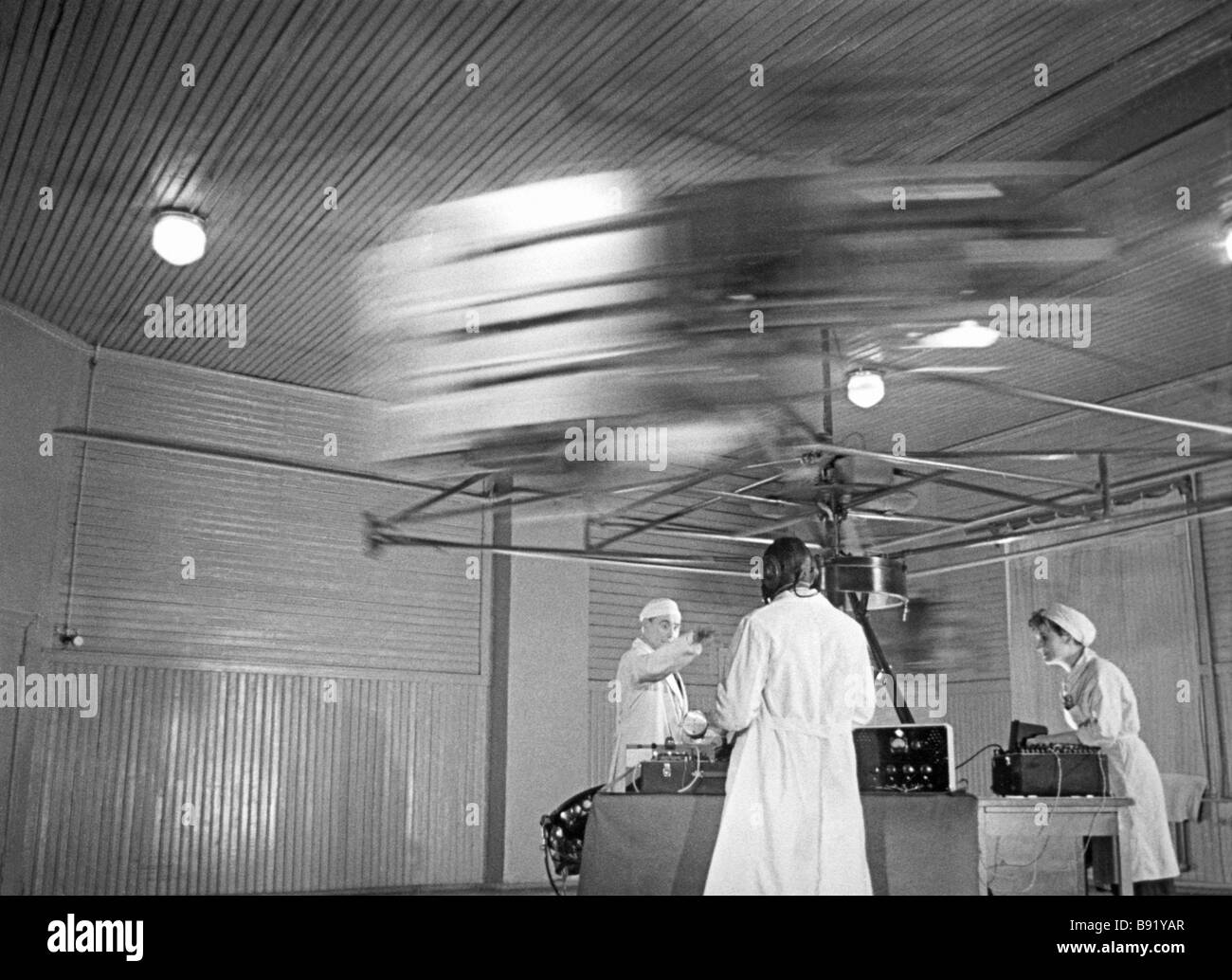 Still from 1960 film Before Jumping Into Space by V Morgenshtern ...