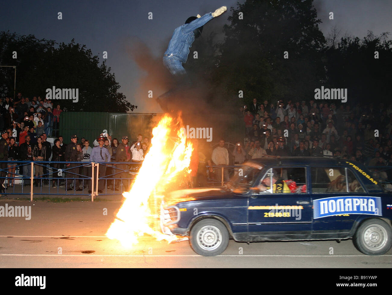 Alexei Latotsky a 58 years old stuntman with 30 years experience from ...