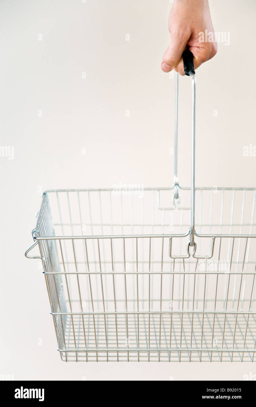 A shopping basket Stock Photo - Alamy