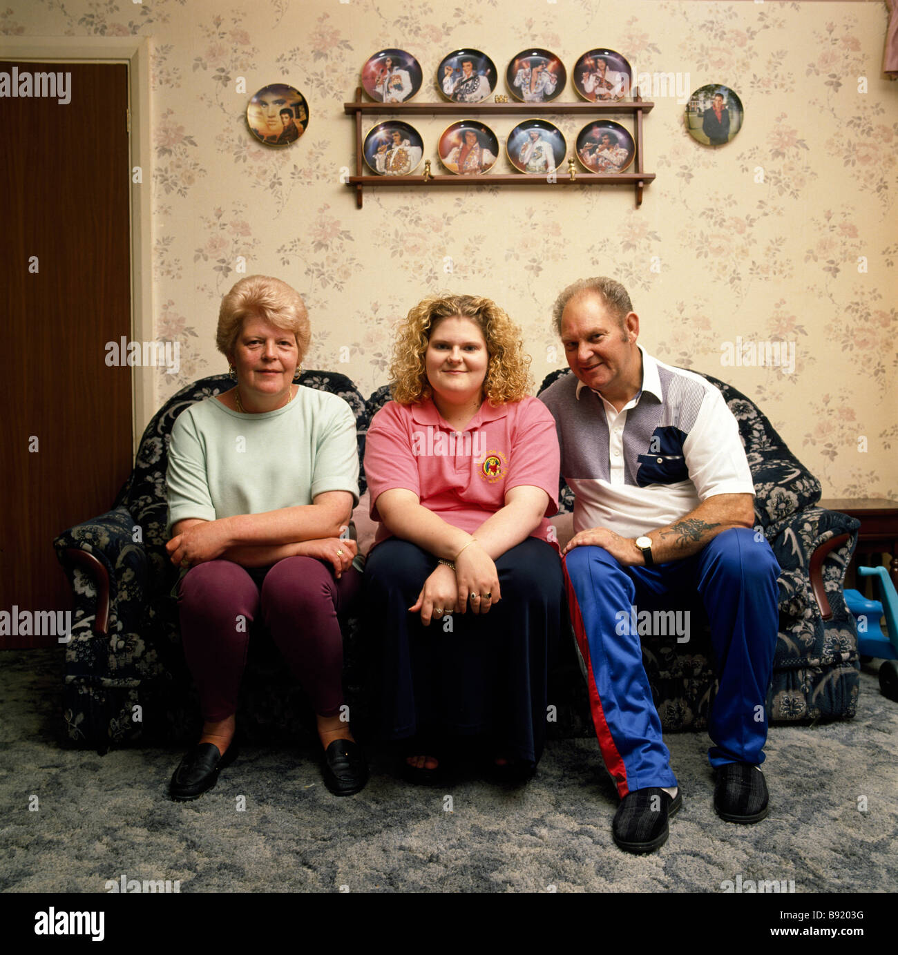 Louise Brown and her parents Stock Photo - Alamy