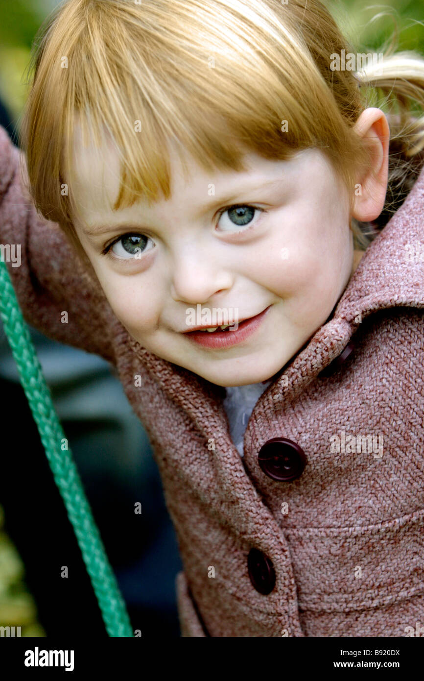 A smiling Scandinavian girl Sweden Stock Photo - Alamy