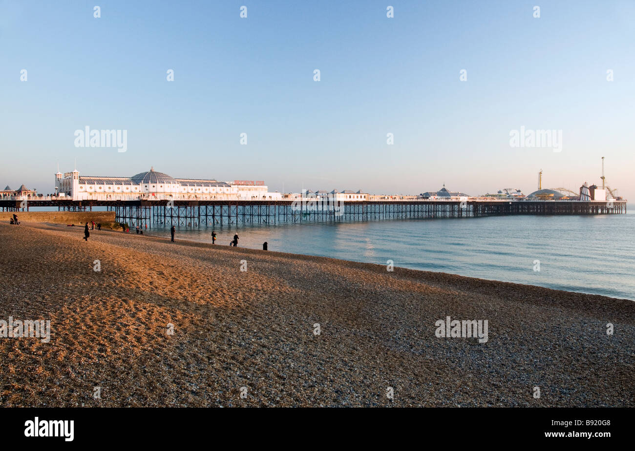 Brighton seafront winter hi-res stock photography and images - Alamy