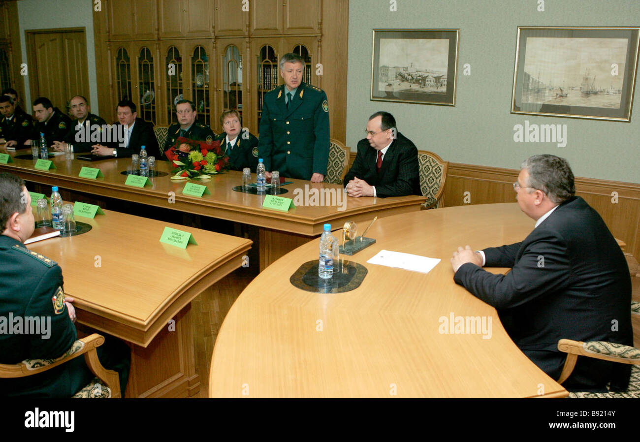 Introduction of a new chief for the Federal Customs Service Andrei ...